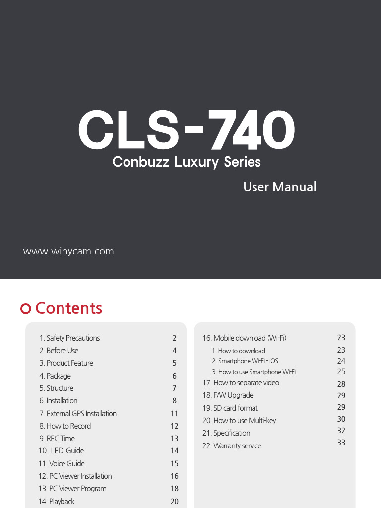 CLS-740_Guide | PDF | Smartphone | Ios