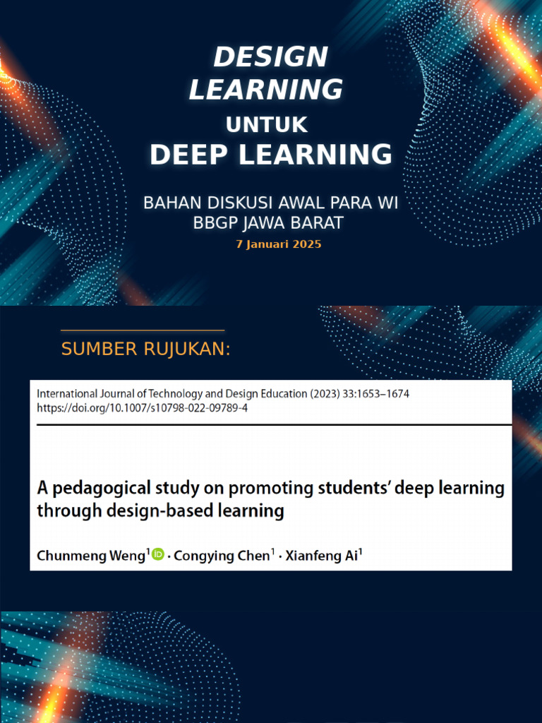 Presentasi DL 1 (1) | PDF