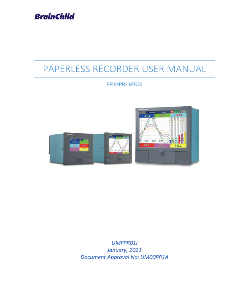 PR20 Recorder | PDF | Computer Data Storage | Power Supply
