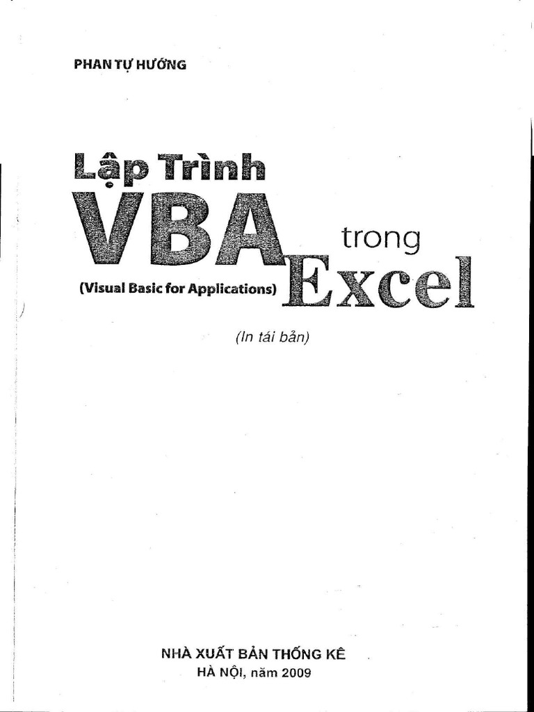 Lap Trinh VBA | PDF