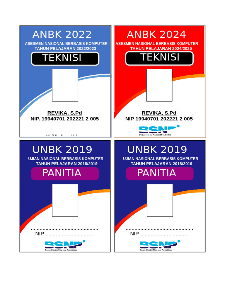 ID Card Teknisi Anbk 2021 - WWW - Kherysuryawan.id | PDF