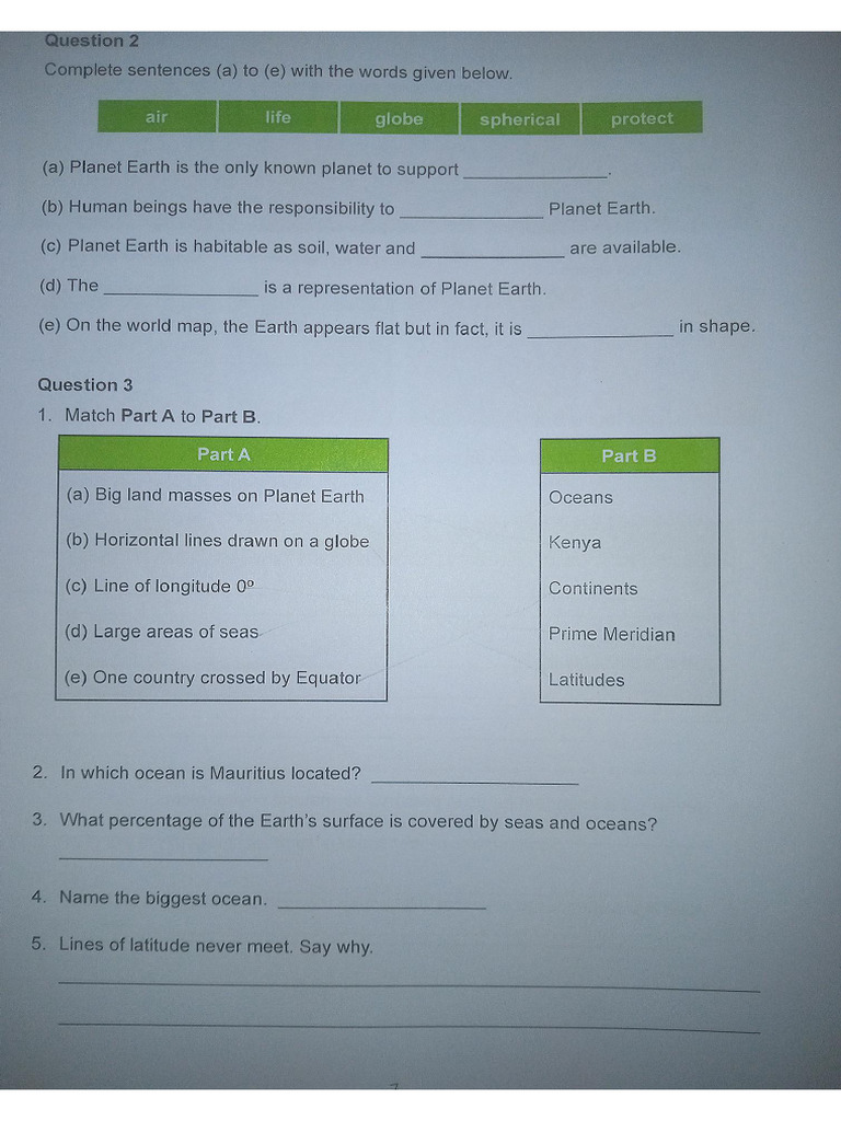 Our Natural Environment | PDF