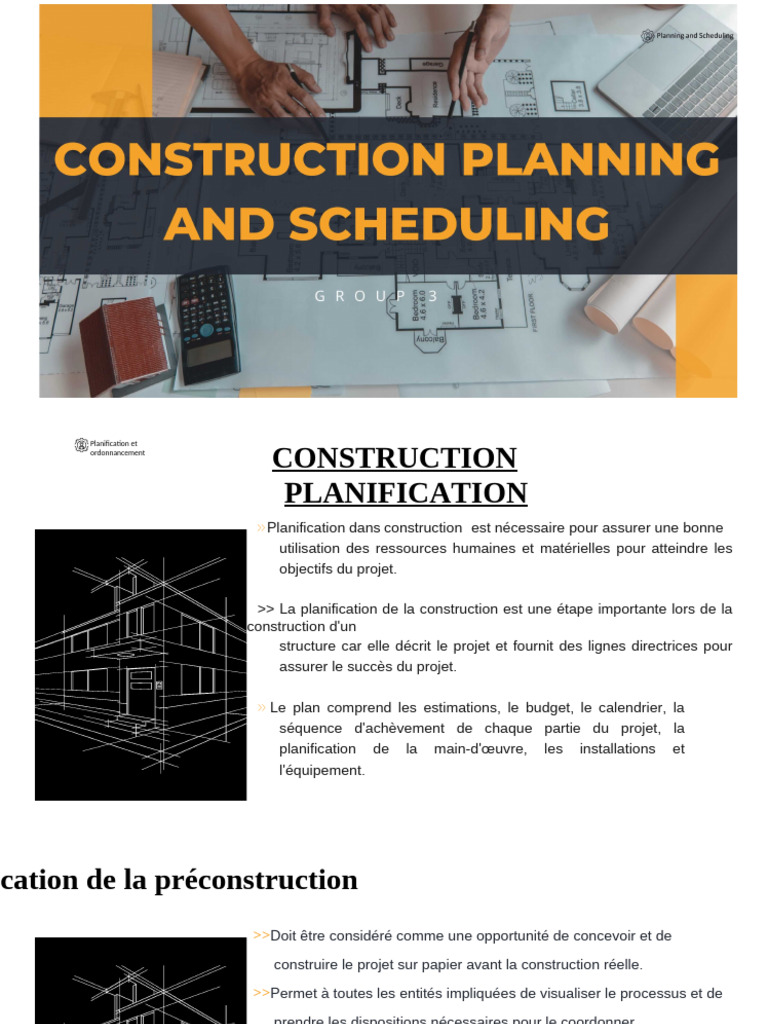 Planification efficace en construction | PDF | Planification