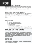 Baseball5 Game Rules and Bases | PDF | Baseball Field | Sports