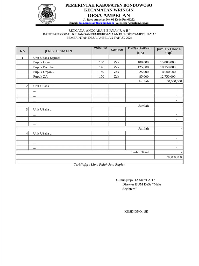 pdf-contoh-rab-bumdes_compress | PDF