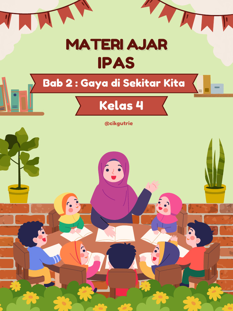 Materi Ajar IPAS 4_Gaya di Sekitar Kita | PDF