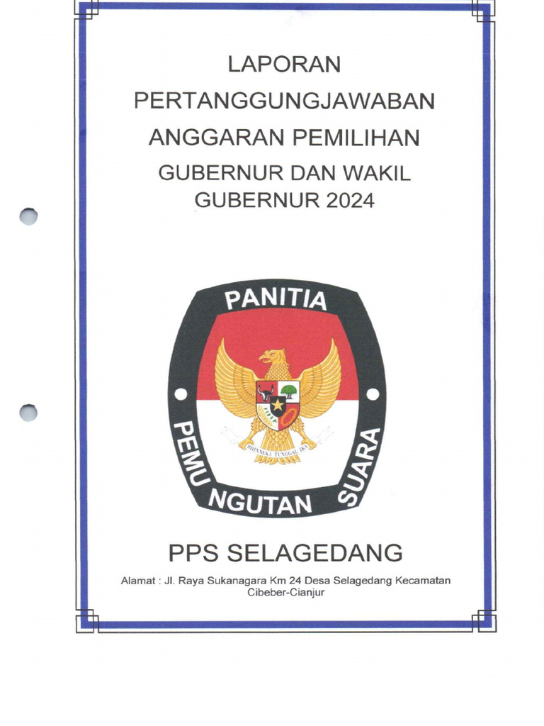 SPJ BTN Selagedang Desember 1 | PDF