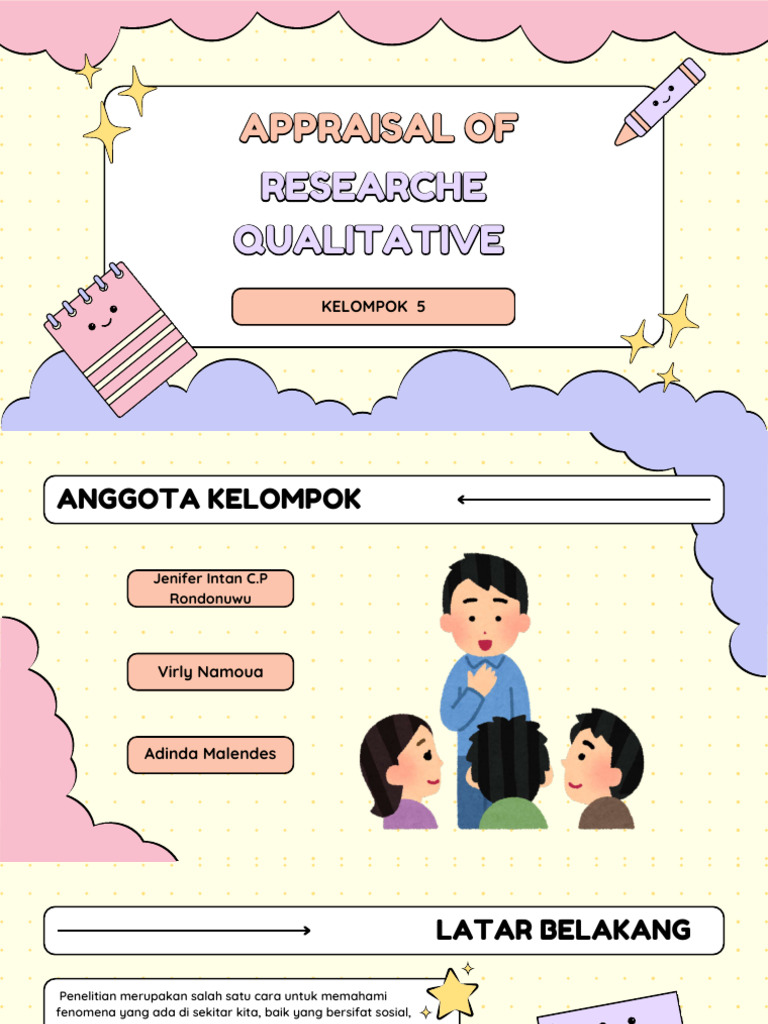 KLMPK 5 AppraisalOfQualitative Researche | PDF