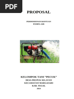 Proposal Dinas Pertanian | PDF