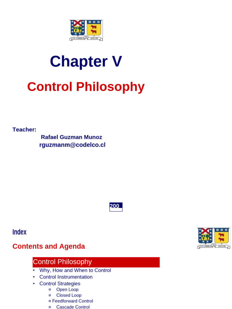 Control philosophy | PDF | Programmable Logic Controller | Automation