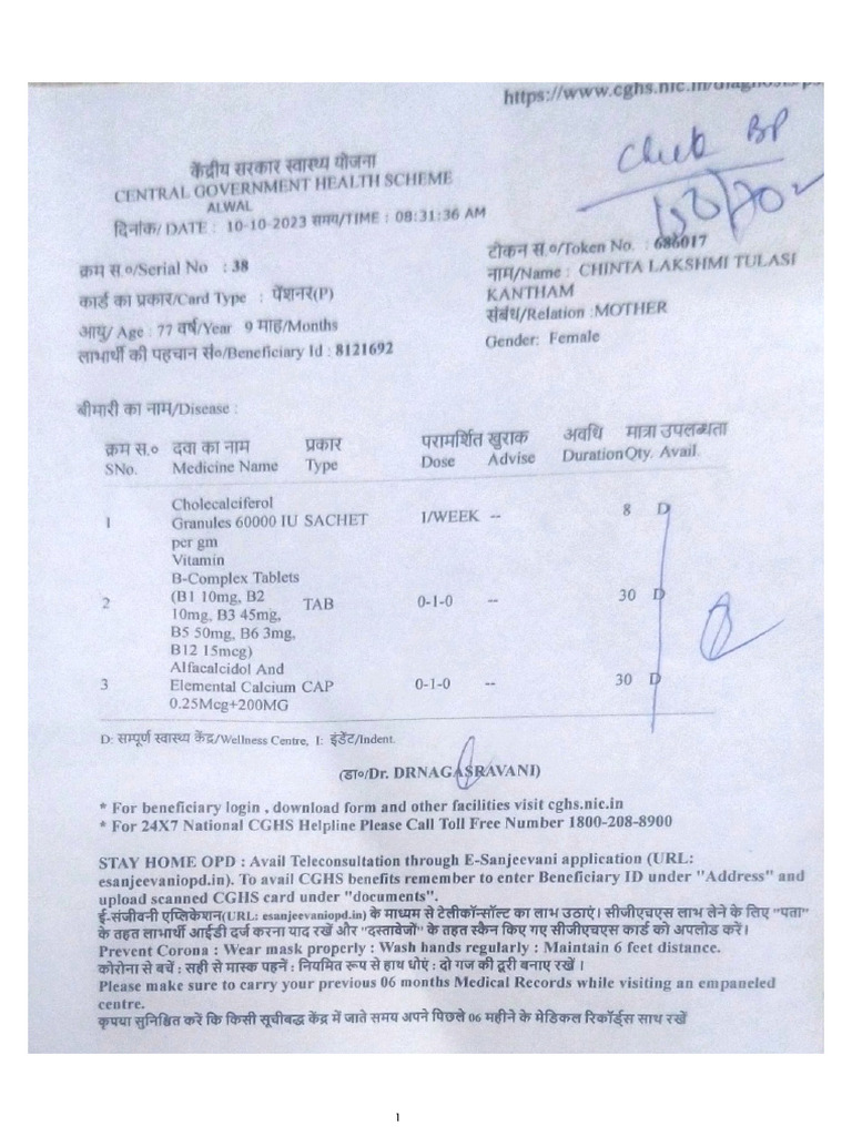 Compressed_nanamma medicines list | PDF