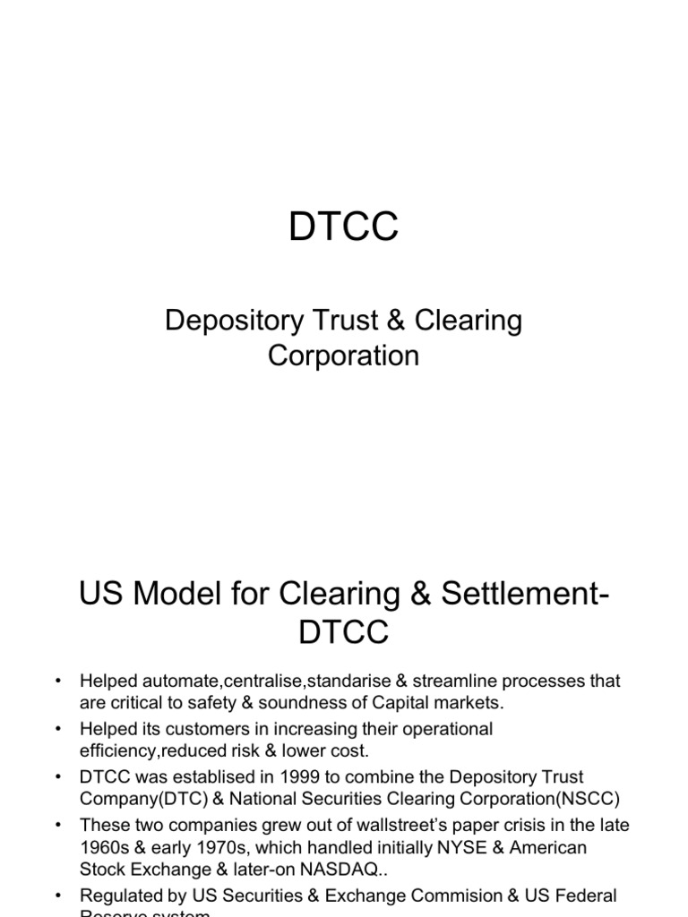 DTCC