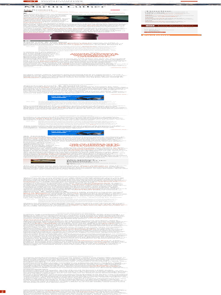 Martin Luther - World History Encyclopedia | PDF | Martin Luther