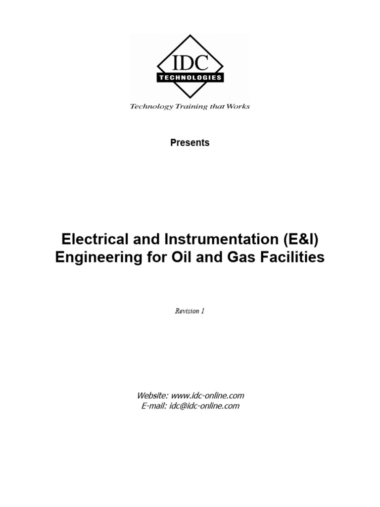 E&I Engineering for Oil & Gas Facilities | PDF | Alternating Current ...