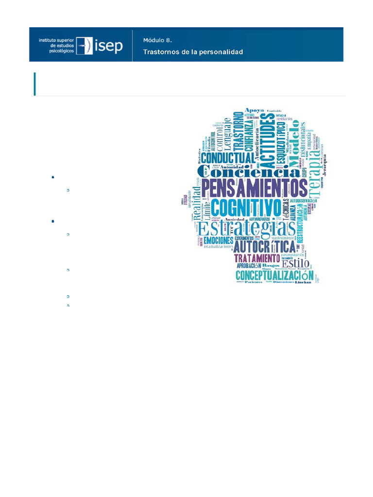 TCC - 4 Modelos | PDF | Terapia de conducta cognitiva | Ansiedad