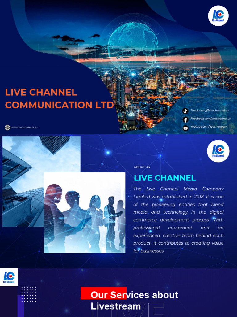 Live Channel - Official Credential | PDF
