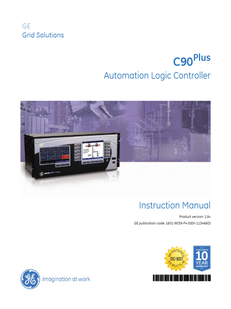 Gek 113466D | PDF | Automation | Computer Network