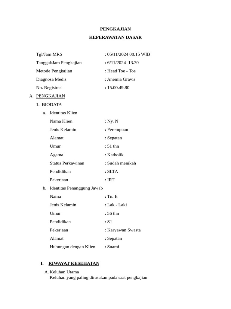 Askep TMN Rendy | PDF