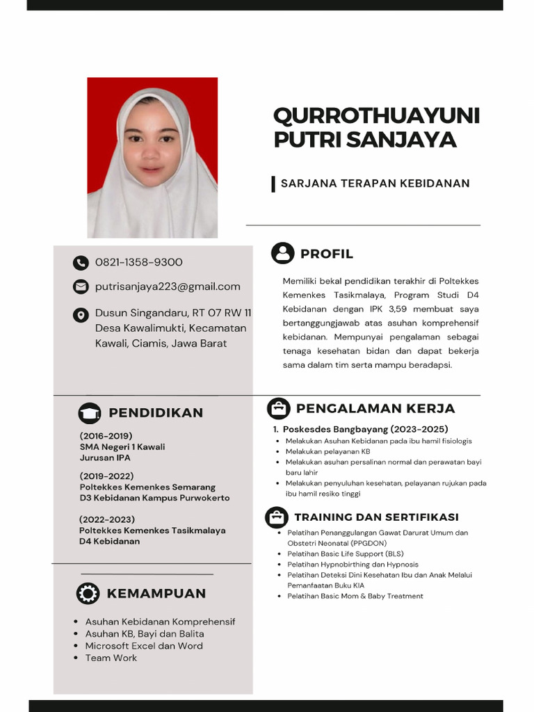 CV Putri | PDF