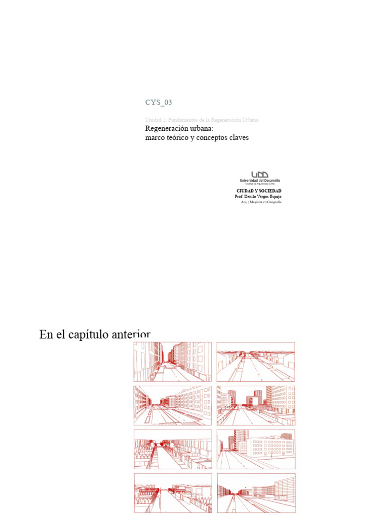 Regeneración Urbana: Marco Teórico y Conceptos Claves | PDF | Urbanismo | Barrio residencial