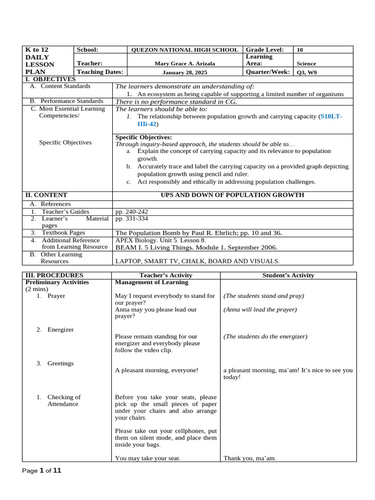 Ups and Downs of Population Growth (Tue | PDF | Population | Population ...