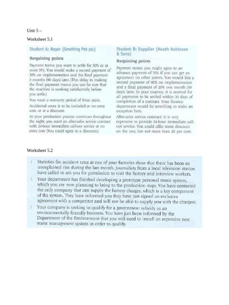 Unit 5 Worksheet 5 1 5 3 Pdf
