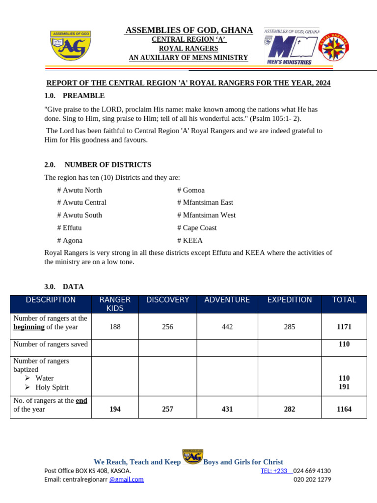 RR-CRA Annual Report 2024-3 | PDF | Christian Belief And Doctrine ...