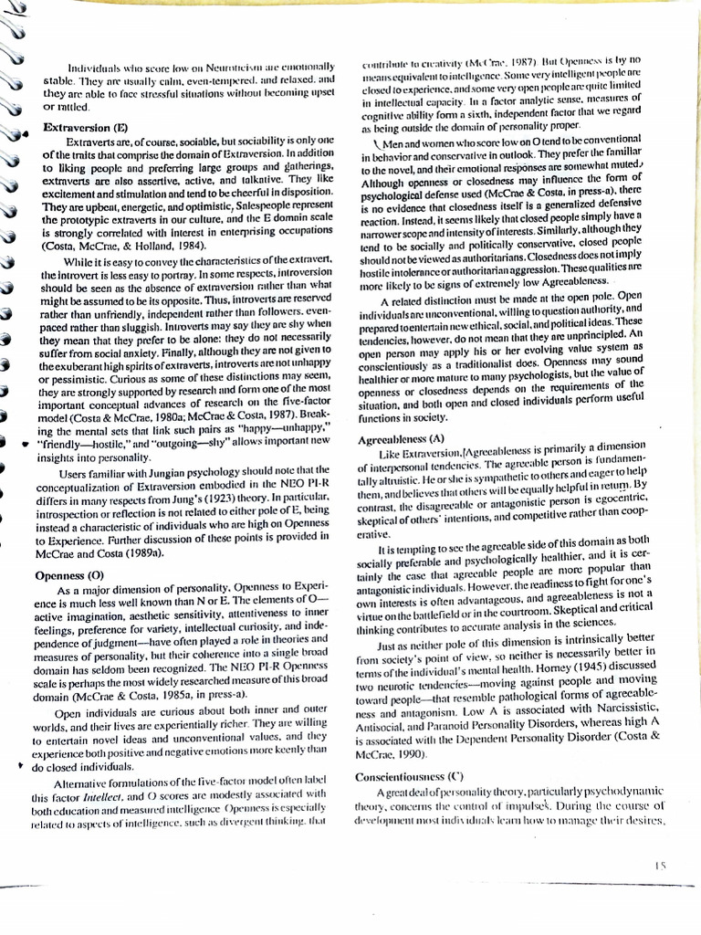 PID Manual | PDF | Psychology | Psychological Concepts