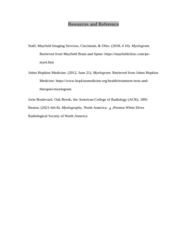 Resources and Reference | PDF