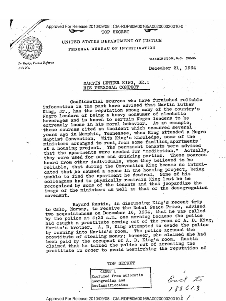 Mlk CIA Files | PDF