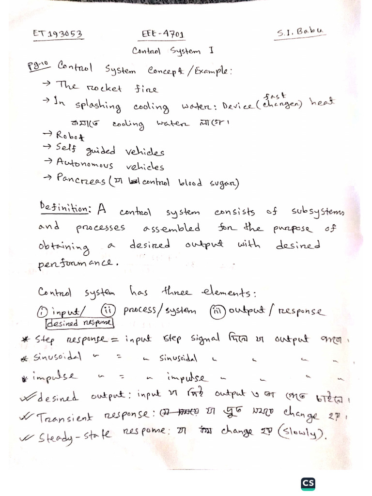 EEE4701-Mid HandNote | PDF