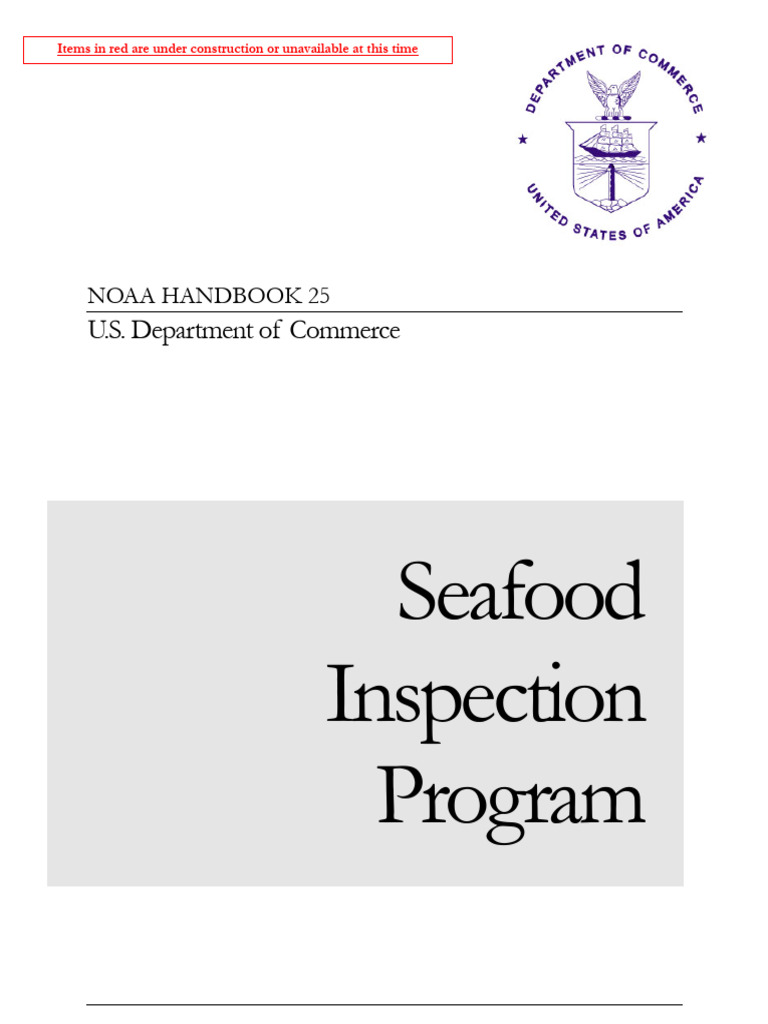 Seafood Inspection Program | PDF | Overtime | Title 18 Of The United ...