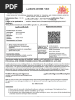 Sample Aadhaar Cards | PDF