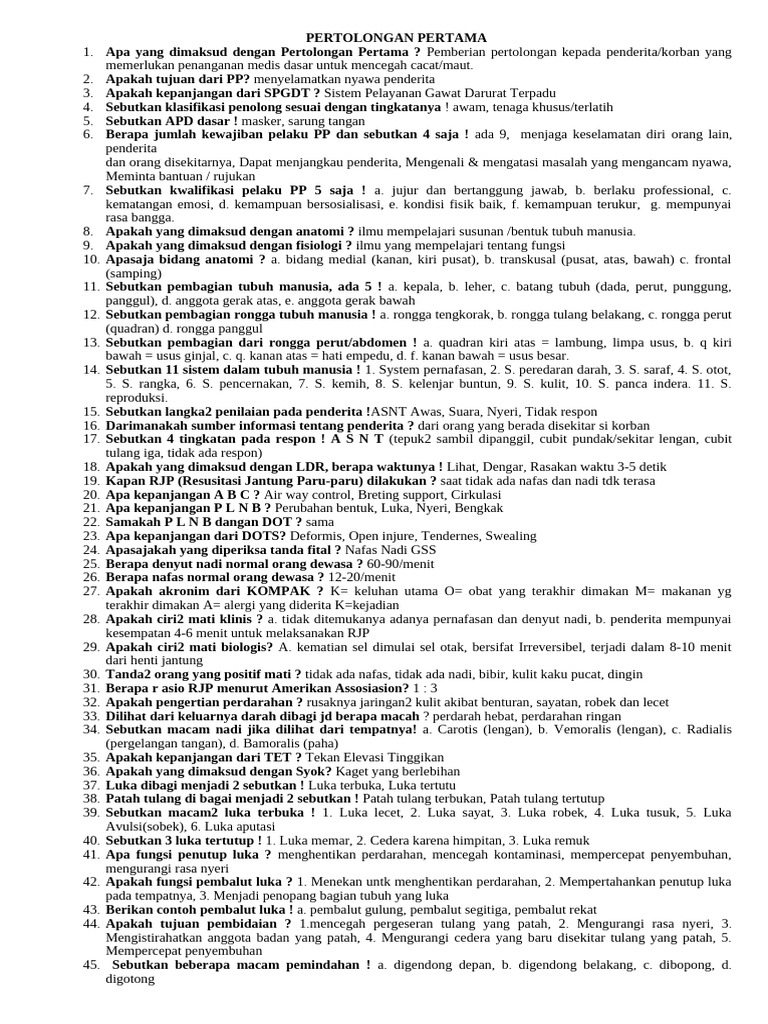 Soal PP Dan PK | PDF