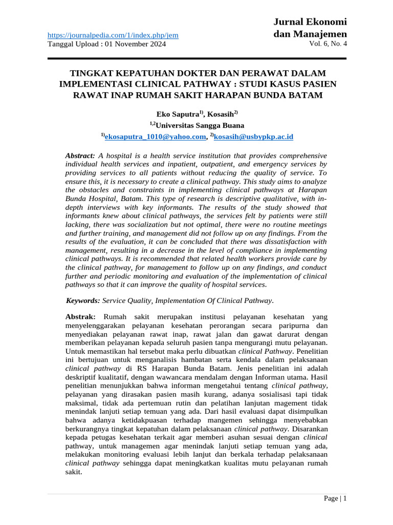 TINGKAT+KEPATUHAN+DOKTER+DAN+PERAWAT+DALAM+IMPLEMENTASI+CLINICAL ...