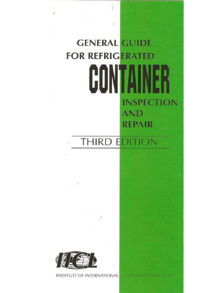 Refrigerated Container Inspection Guide | PDF | Rivet | Corrosion