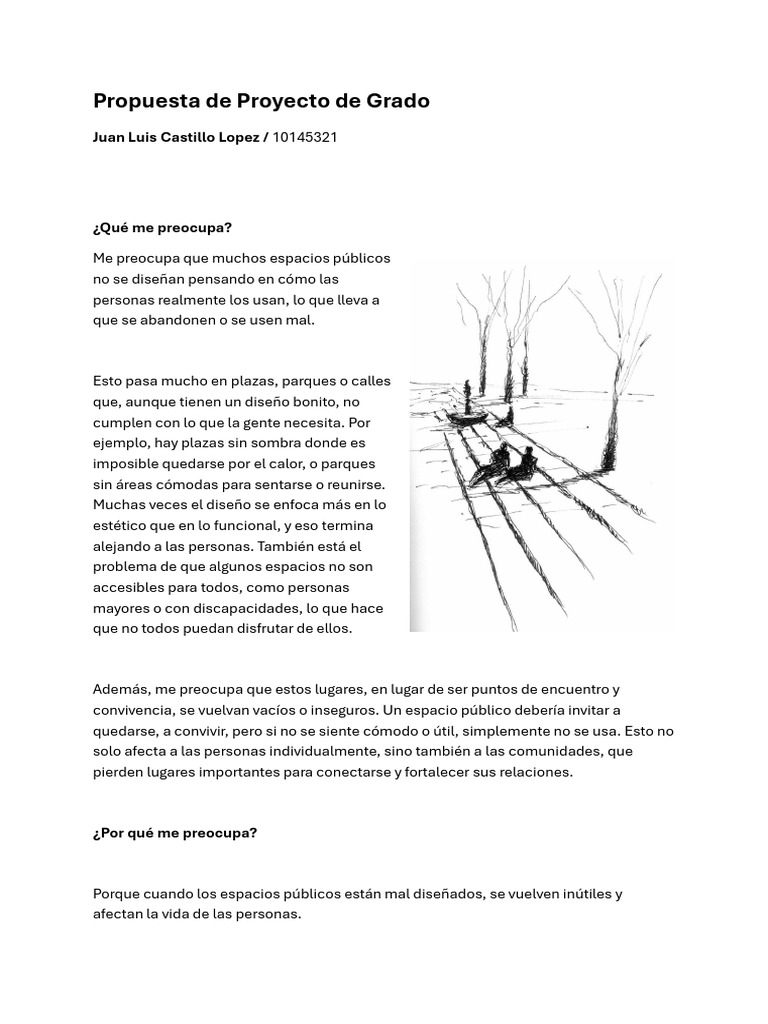 Propuesta de Proyecto de Grado | PDF | Diseño
