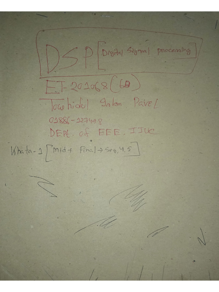 DSP(Final) | PDF