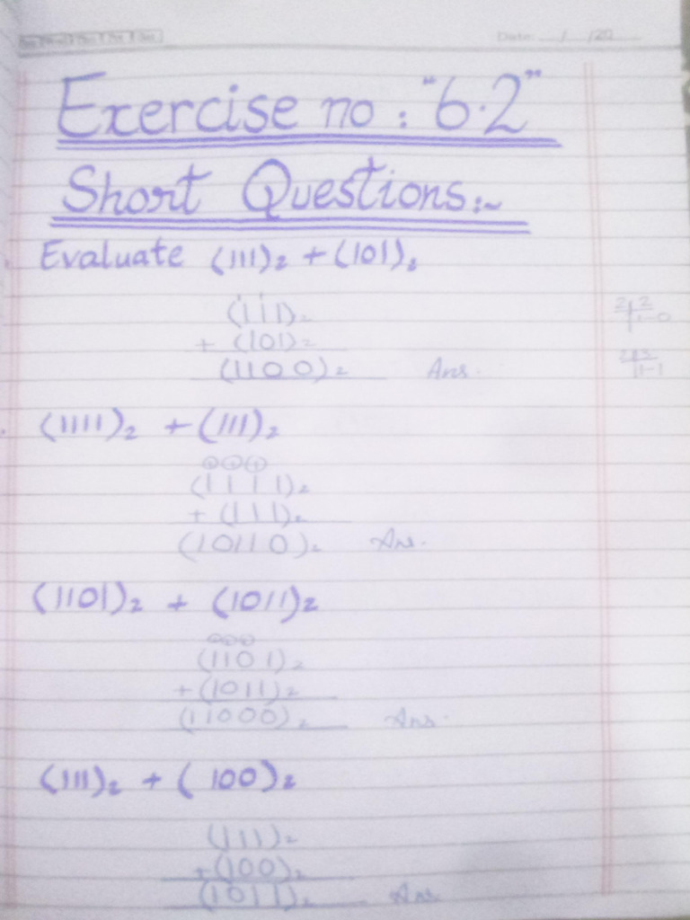 Exercise 6 2 Pdf