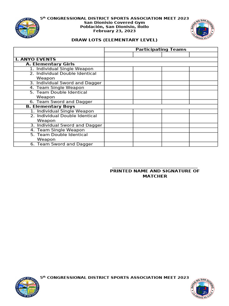 DRAW LOTS | PDF | Personal Weapons | Melee Weapons