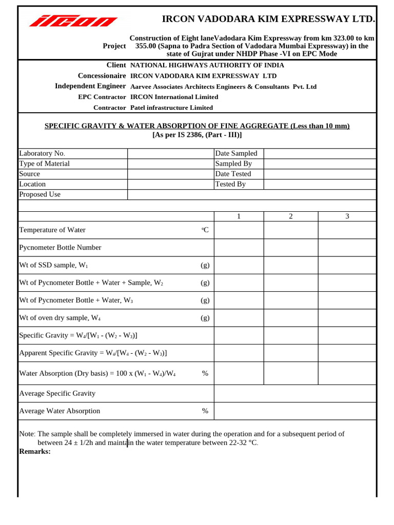 16. Sp. Gr. F.A. | PDF