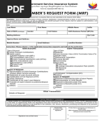 20230315-GSIS Members Request Form Fillable | PDF | Payments | Cheque