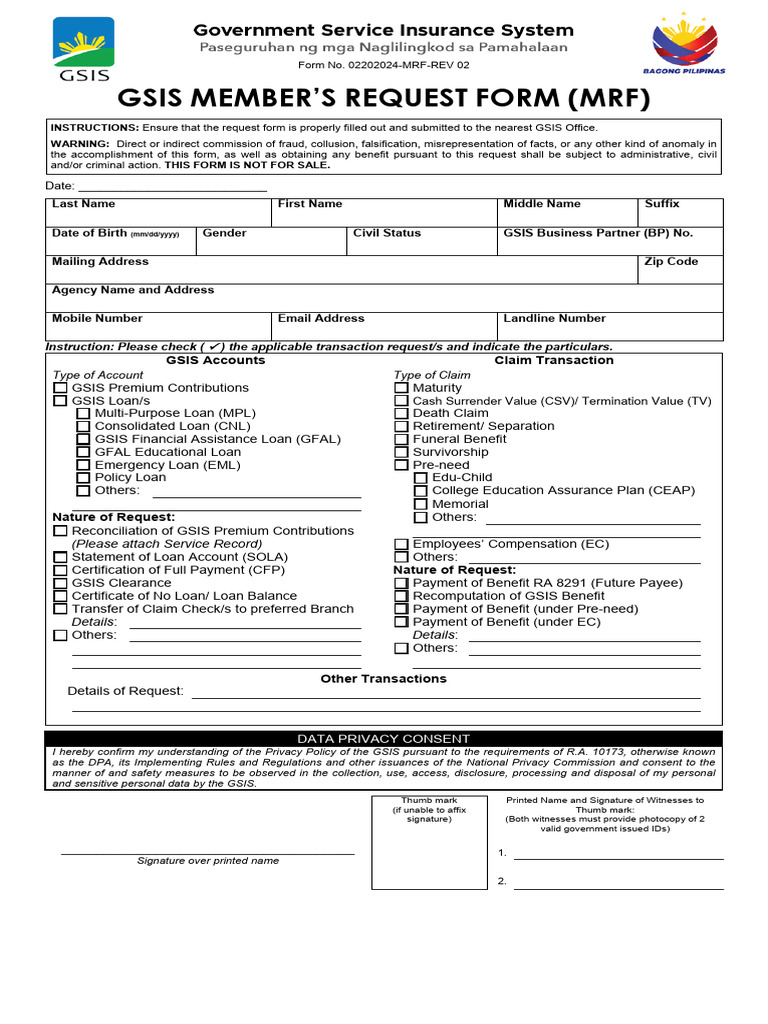 BAGONG PILIPINAS - MRF - Codified | PDF