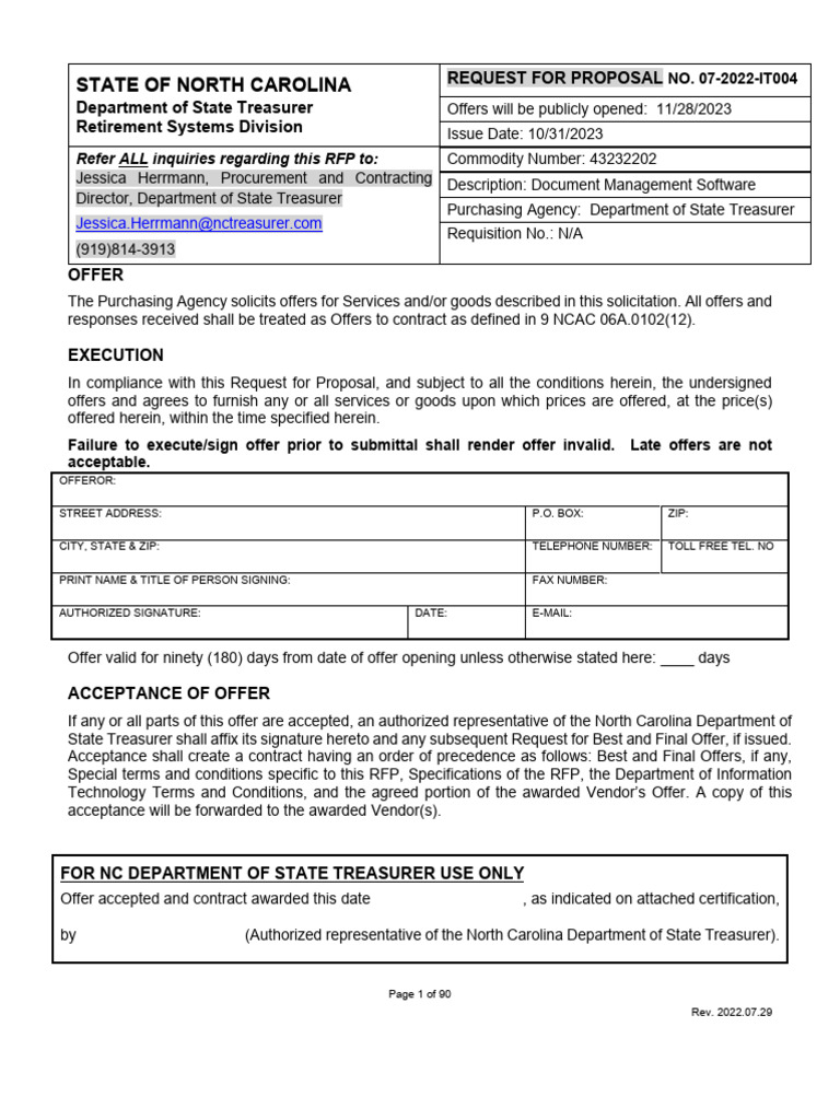 RFP 07-2022-IT004 Integrated Imaging and Document Management System RSD ...