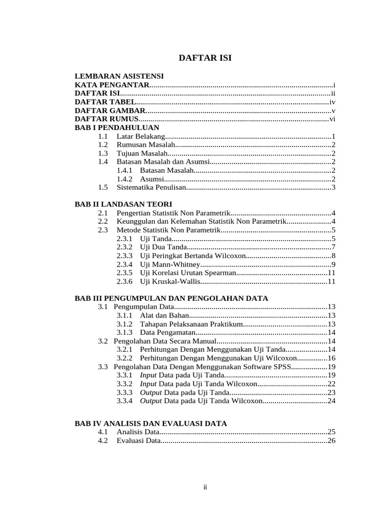 DAFTAR ISI modul 7 | PDF