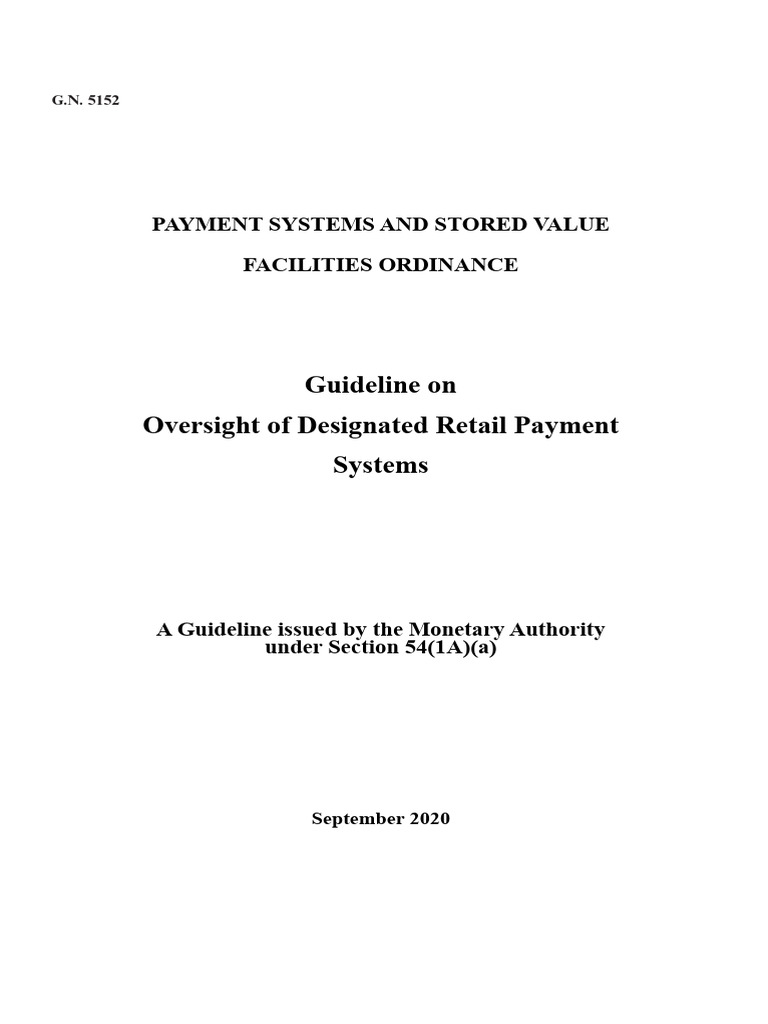 Guidelines On Oversight of RPS | PDF | Computer Security | Security