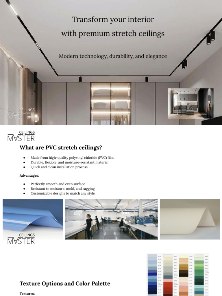 Master Ceilinngs Portfolio | PDF | Lighting | Building Engineering