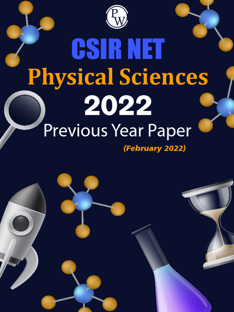CSIR NET Physical Sciences Paper 2022 | PDF | Momentum | Dipole
