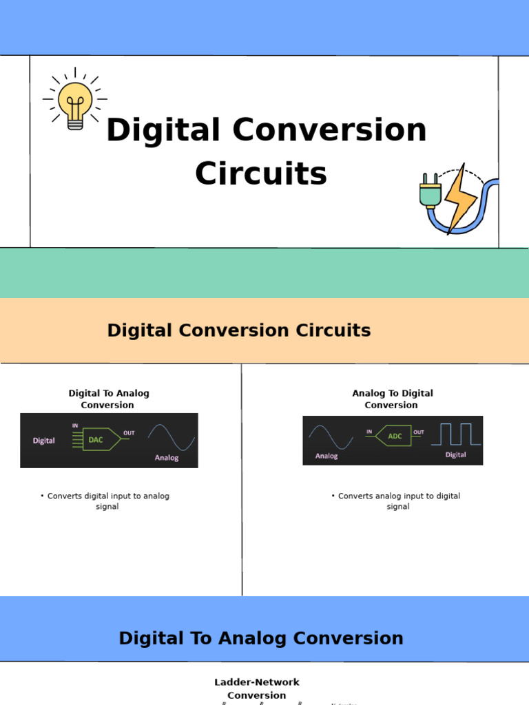 Digital Conversion Circuits Explained | PDF