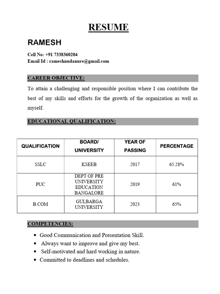 Ramesh | PDF